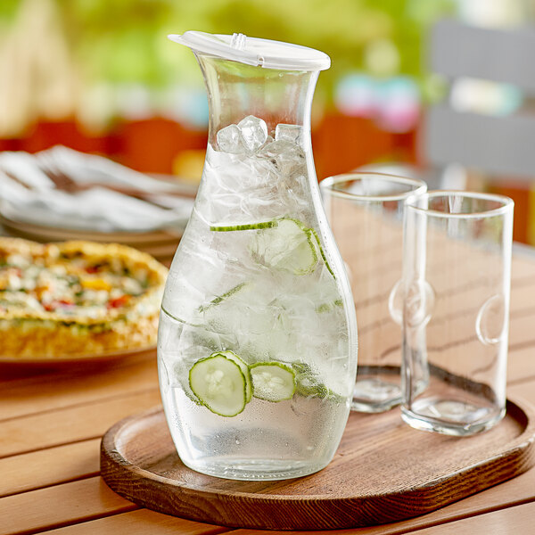 Carlisle 51 oz. Polycarbonate Carafe with Hinged Lid