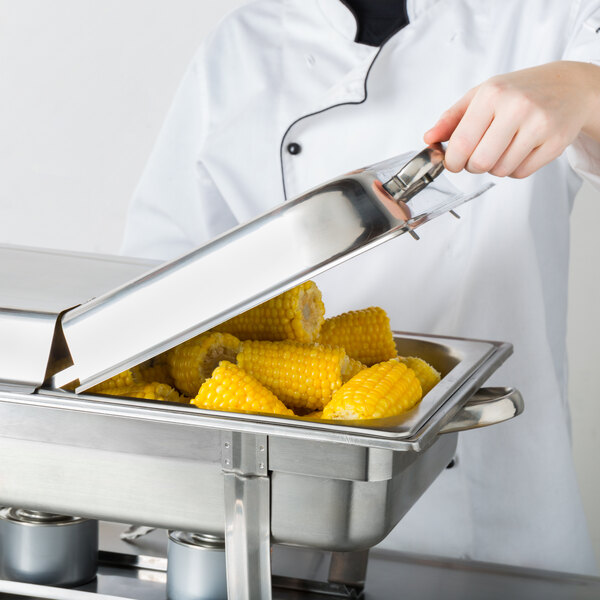 Choice Full Size Hinged Dome Steam Table / Hotel Pan Cover