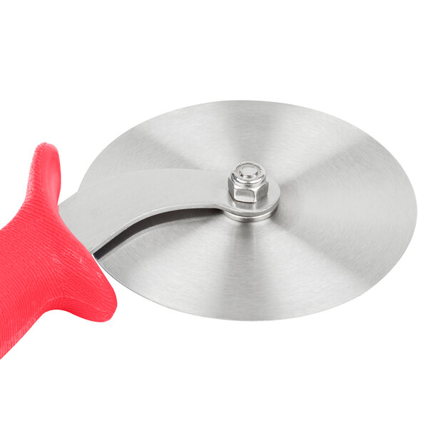 Dexter-Russell 18023R 4" Sani-Safe Red Handle Pizza Cutter