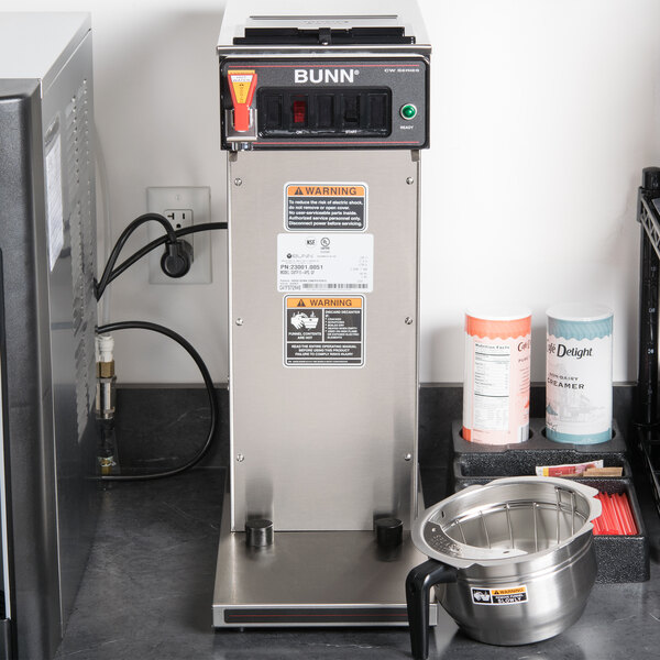 Bunn 23001.0051 CWTF15 APS Airpot Brewer with Gourmet Funnel and Hot ...