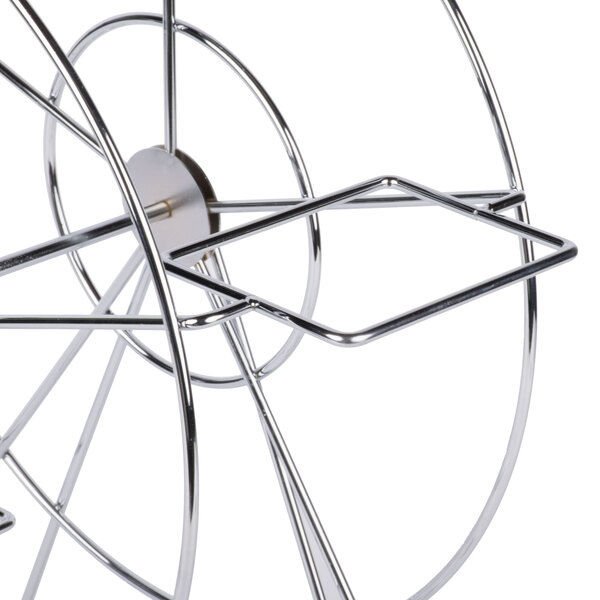Clipper Mill by GET 4-92065 Chrome 5 Basket Ferris Wheel Rack - 14 1/2 ...
