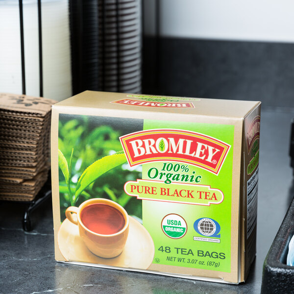 Bromley Organic Black Tea Bags - 48/Box