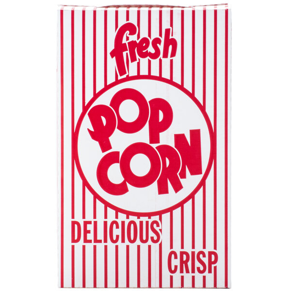 Great Western 11049 .74 oz. Popcorn Box - 500/Case