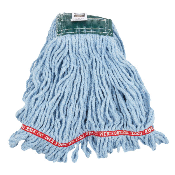 Rubbermaid Web Foot FGA25206BL00 20 oz. Blue Blend Shrinkless Looped ...