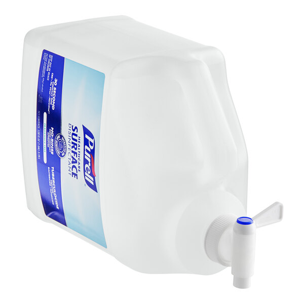 Purell® 4340-04 1 Gallon / 128 oz. Fragrance Free Healthcare Surface ...