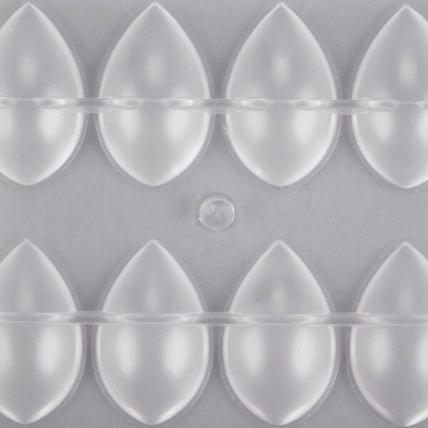 Matfer Bourgeat 380167 16 Compartment Quenelle Chocolate Mold