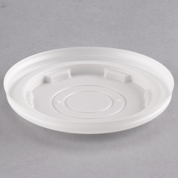 EcoChoice 8 oz. PLA Compostable Plastic Food Cup Vented Lid - 500/Case