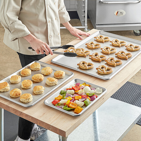 18" x 26" Sheet Pan | Baker's Mark 20 Gauge Stainless Steel Pan