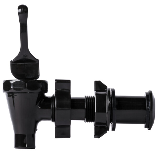 Choice Black Insulated Beverage Dispenser Faucet