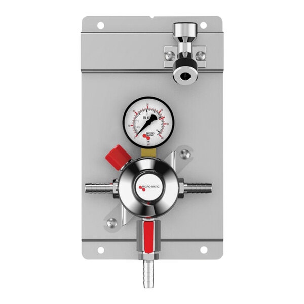 Micro Matic 8211 Single Gauge (60 PSI) Secondary CO2 Regulator Panel