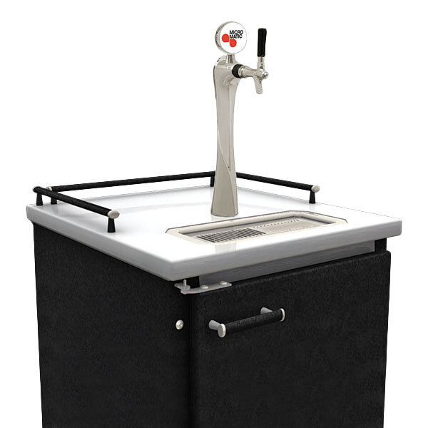 Micro Matic 6501-C-A-M Lucky Chrome Air Cooled 1 Tap Tower with Lighted ...