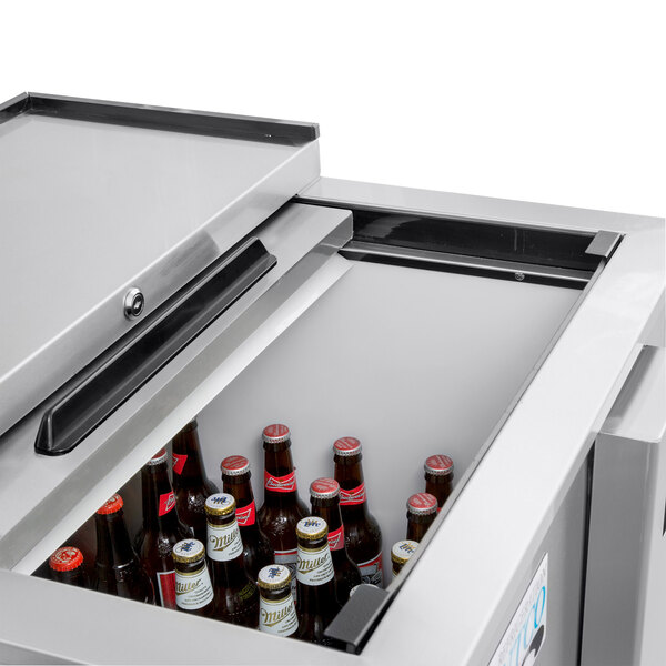 Avantco HBB-25-HC-S 25" Stainless Steel Horizontal Bottle Cooler