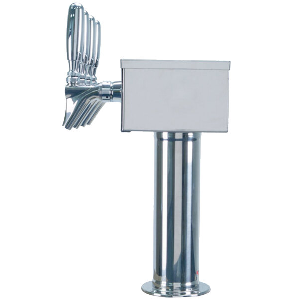 Micro Matic D7744PSSKR Stainless Steel Kool-Rite Glycol Cooled 4 Tap "T ...