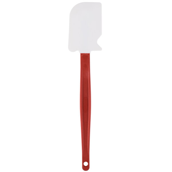 Rubbermaid FG1963000000 13 1/2" Red High Temperature Silicone Spatula