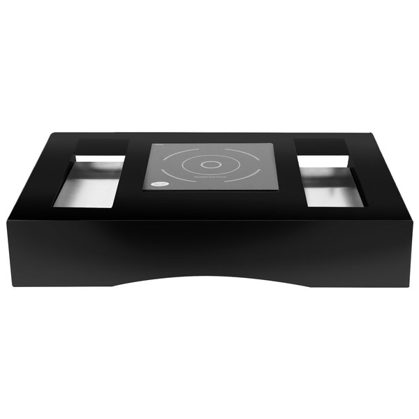 Tablecraft CWACTION1TBK 31 1/4" x 25 1/4" x 5 3/4" Black Brushed ...