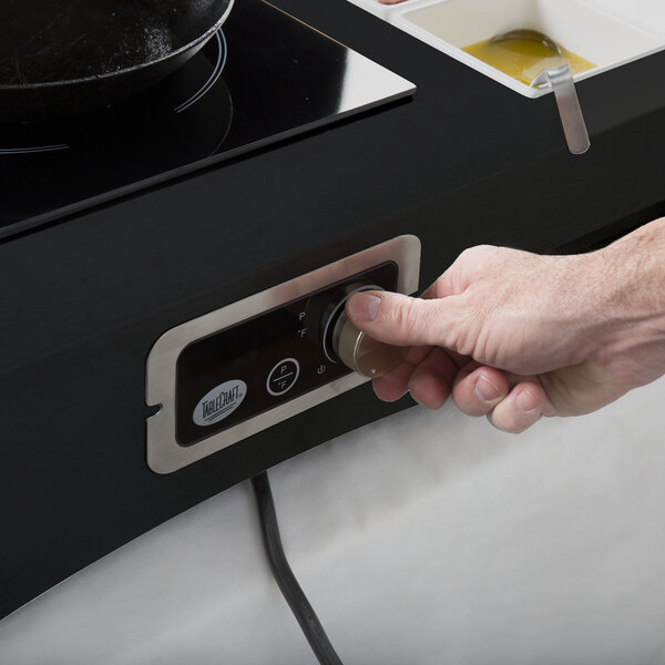 Tablecraft CWACTION1TBK 31 1/4" x 25 1/4" x 5 3/4" Black Brushed ...