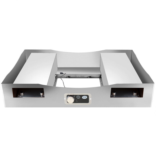 Tablecraft CWACTION1TCL 31 1/4" x 25 1/4" x 5 3/4" Clear Brushed ...