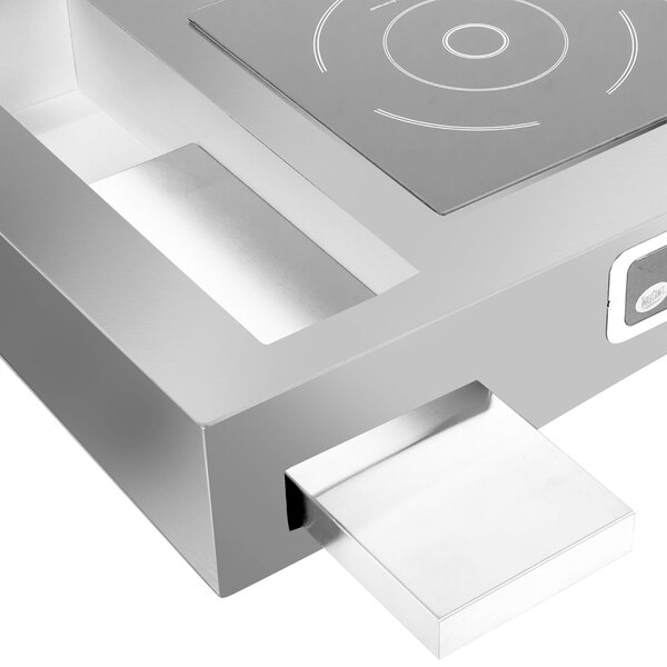 Tablecraft CWACTION1TCL 31 1/4" x 25 1/4" x 5 3/4" Clear Brushed ...