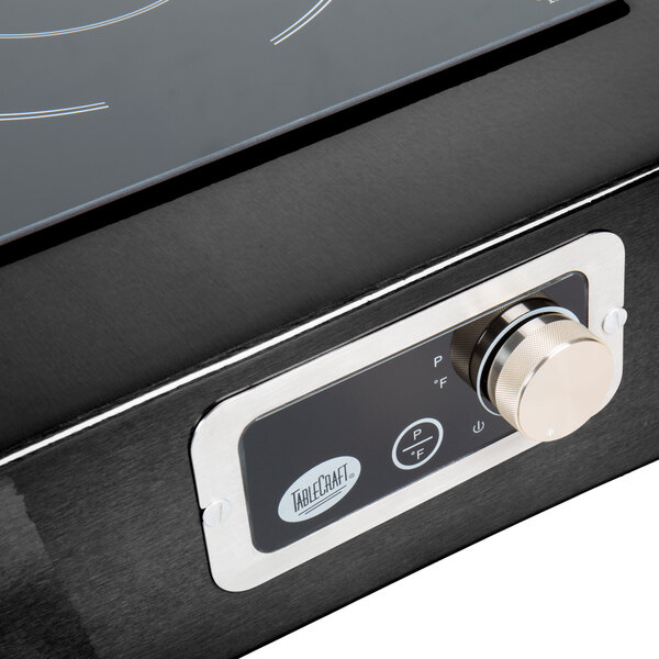 Tablecraft CWACTION2TBK 47 3/8" x 25 1/2" x 5 1/2" Black Brushed ...