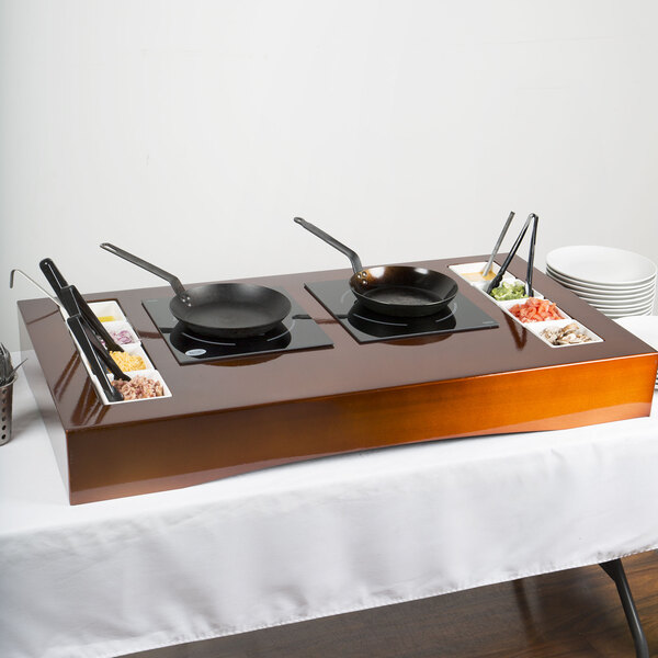 Tablecraft CWACTION2TCP 47 3/8" x 25 1/2" x 5 1/2" Copper Brushed ...