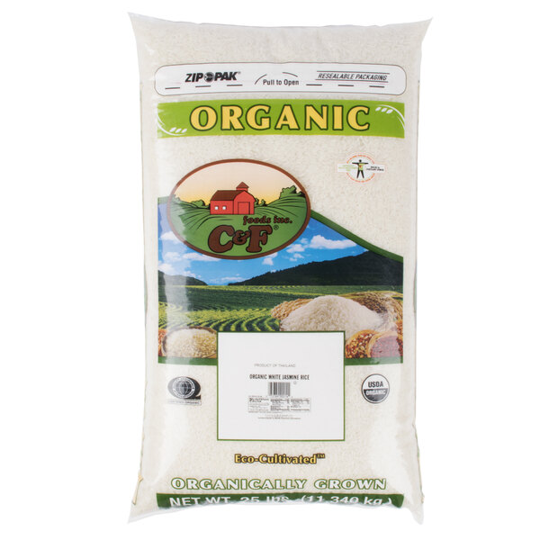 Organic White Jasmine Rice (25 lb.) - Shop Bulk Prices