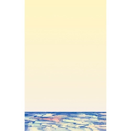 Choice 8 1/2" x 14" Menu Paper - Tropical Themed Palm Tree Design ...