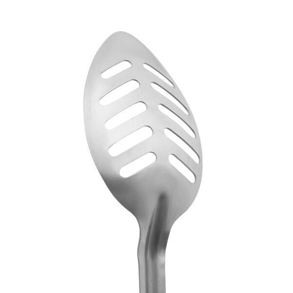 Vollrath 46985 15" Slotted Stainless Steel Basting Spoon