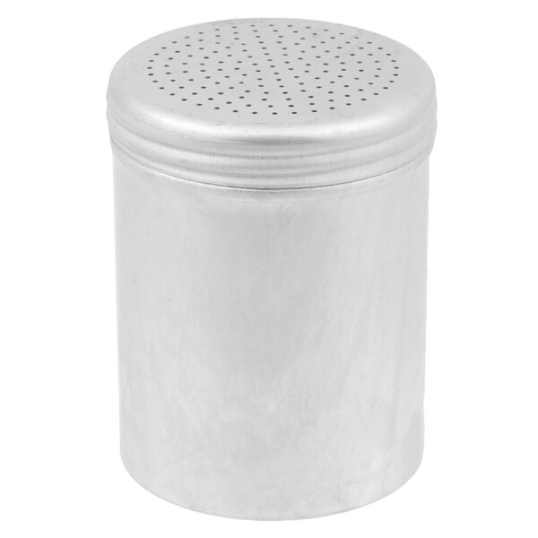 Vollrath 68183 10 oz. Fine Aluminum Shaker / Dredge