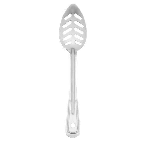 Vollrath 46963 11" Slotted Stainless Steel Basting Spoon