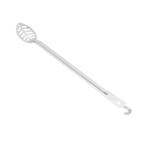 Vollrath 60175 21" Hooked Handle Slotted Spoon
