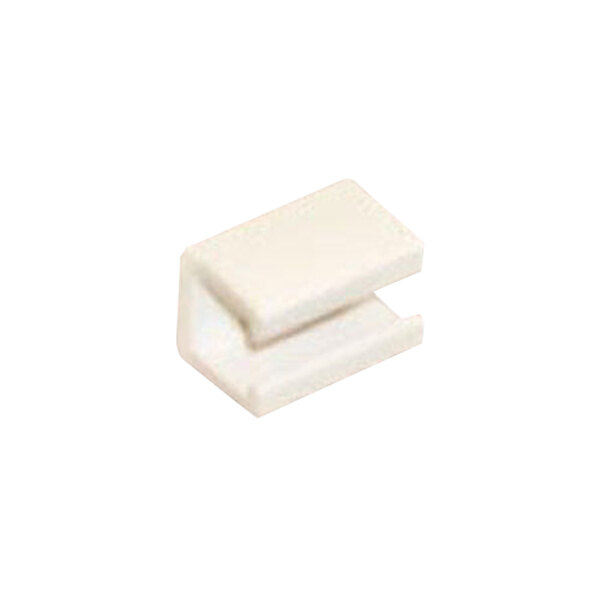 True 202764 White Plastic Shelf Clip