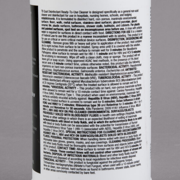 3M TB Quat Cleaner, Disinfectant (32 oz. / 1 qt.)