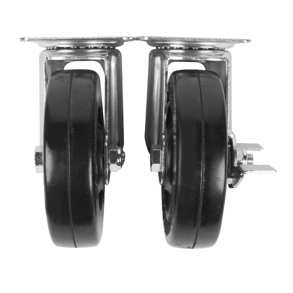 Cooking Performance Group 351CASTER6 6 3/4" Range Plate Casters - 6/Set