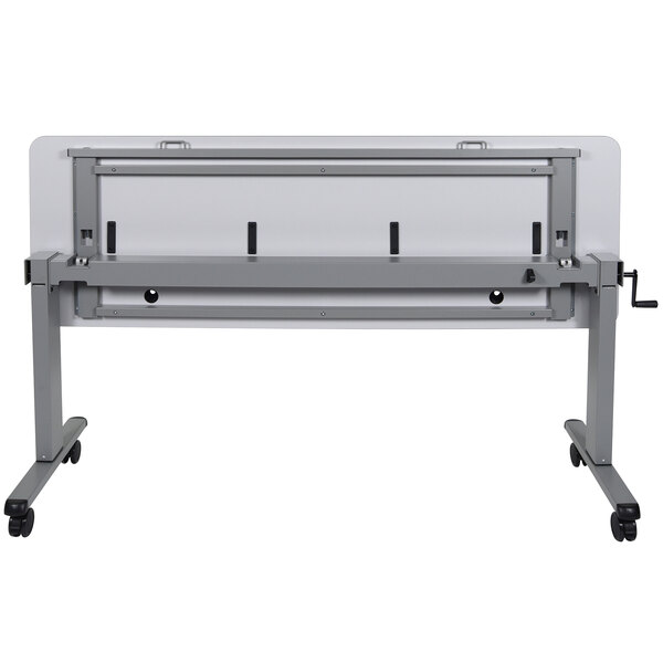 Luxor / H. Wilson Flip Top Nesting Table, 72" Adjustable Height - STAND ...