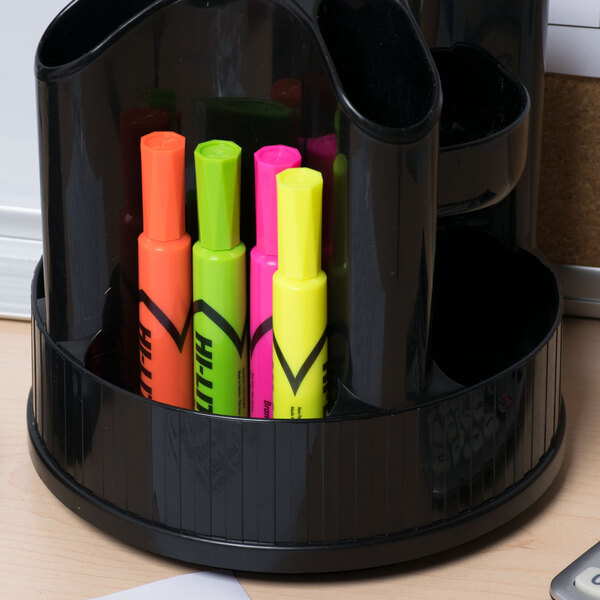 Avery® 24063 Hi-Liter® Chisel Tip Desk Style Highlighter, Fluorescent ...