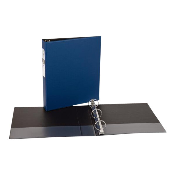 Avery® 3400 Blue Economy Non-View Binder with 1 1/2" Round Rings