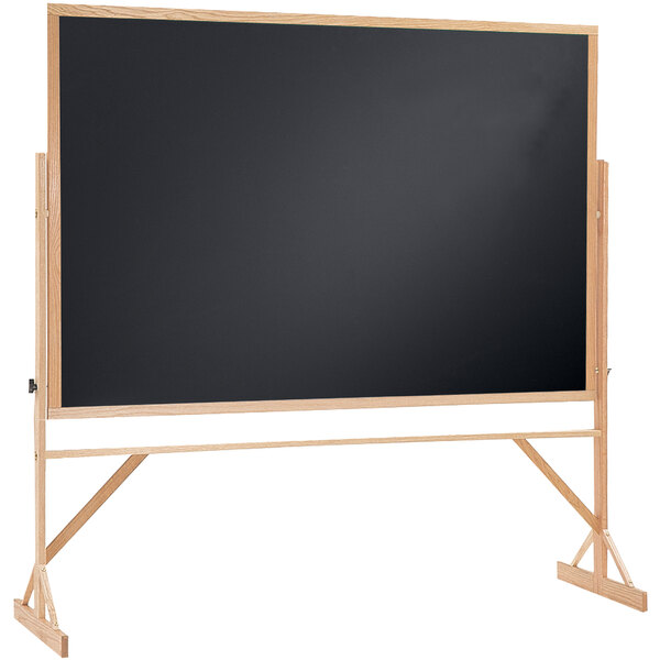 Quartet Reversible Chalkboard, 72" x 48" - WebstaurantStore