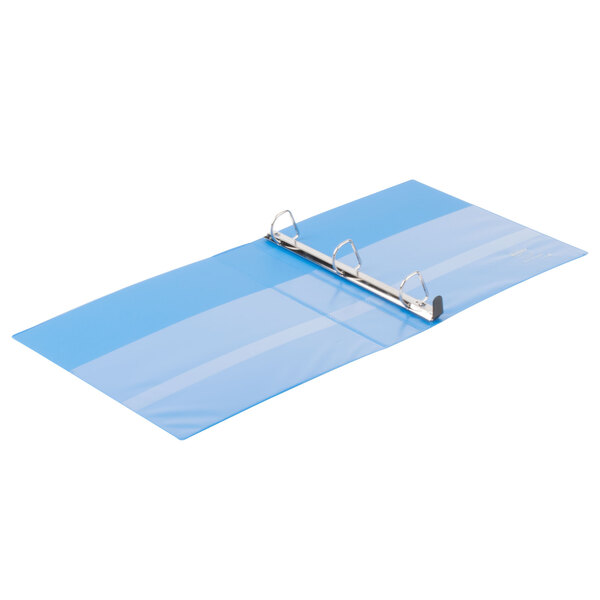 Avery® 5401 Light Blue Heavy-Duty Non-Stick View Binder with 1 1/2 ...