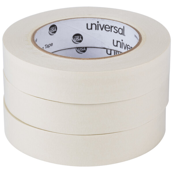 Universal UNV51301CT 1" x 60 Yards General Purpose Masking Tape - 36/Case