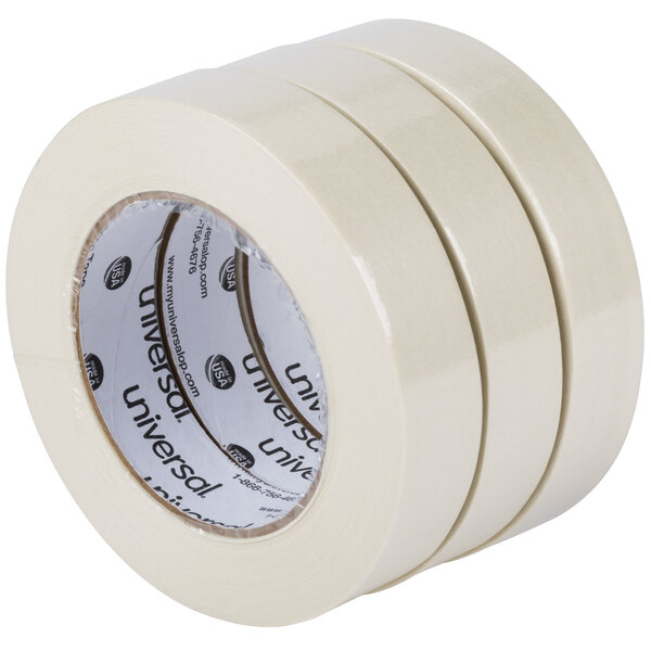 Universal UNV51301CT 1" x 60 Yards General Purpose Masking Tape - 36/Case