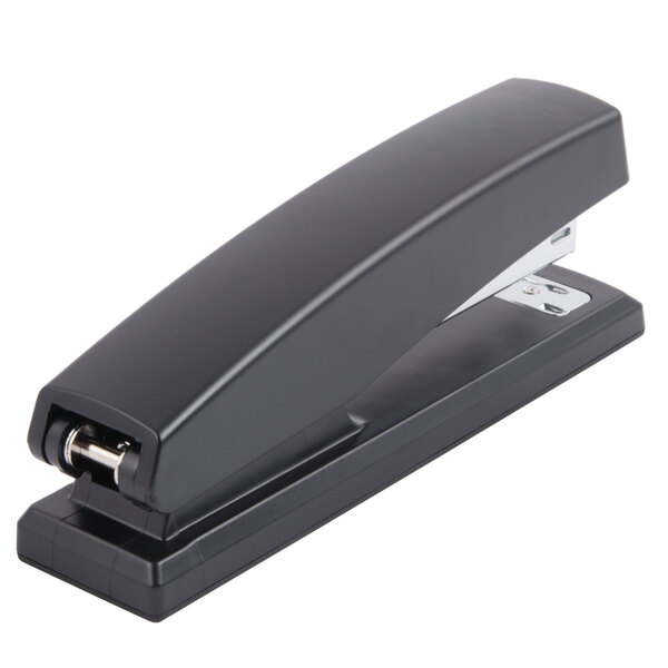 Universal UNV43118 20 Sheet Black Full Strip Desktop Stapler
