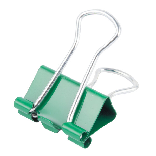 Universal UNV31028 3/8" Capacity Assorted Color Small Binder Clips - 40/Box