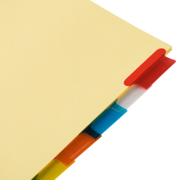 Avery® 11111 Big Tab Buff Paper 8-Tab Multi-Color Insertable Dividers