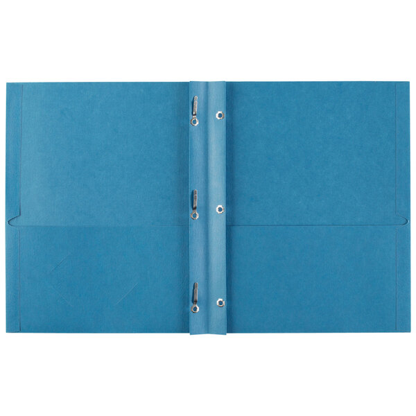 Avery® Letter Size 2-Pocket Light Blue Paper Folder with Prong ...