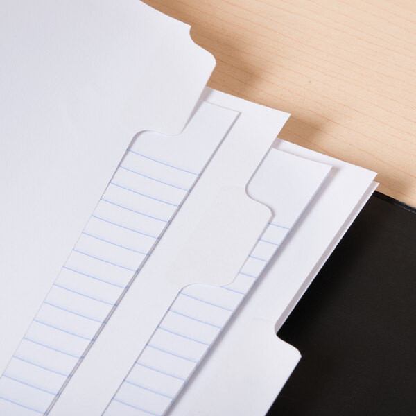 Universal UNV20818 White 8-Tab Write-On/Erasable Dividers