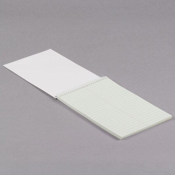 Universal UNV86920PK 6" x 9" Green Gregg Rule Steno Book - 6/Pack