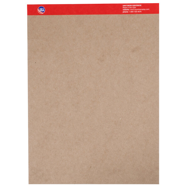 Universal UNV20630 Legal Ruled White Perforated Edge Writing Pad ...