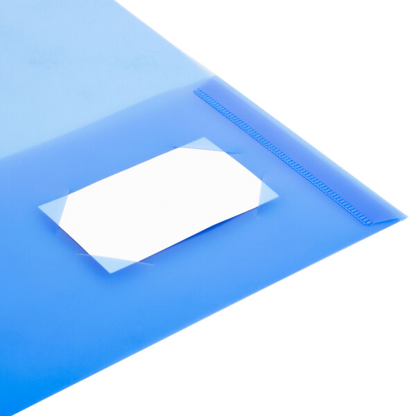 Avery® 2-Pocket Translucent Blue Folder