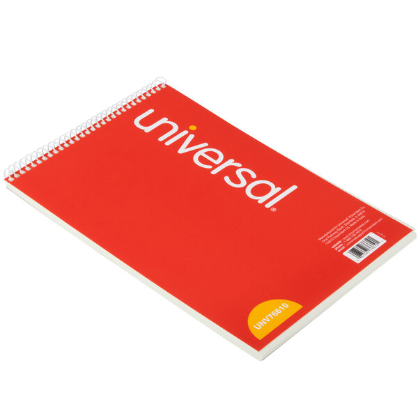 Universal UNV76610 6" x 9" Green Pitman Rule Steno Book - 60 Sheets