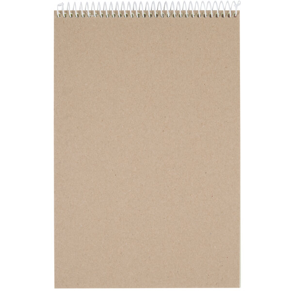 Universal UNV76610 6" x 9" Green Pitman Rule Steno Book - 60 Sheets